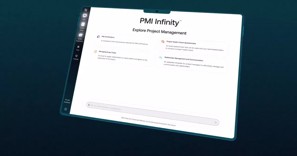 【最強】PMBOKの叡智がAIに集約された「PMI Infinity」を知っているか？難しいプロジェクトマネジメント業務もAIと共に解決できる | 業務効率化ブログ | エンハンスド株式会社